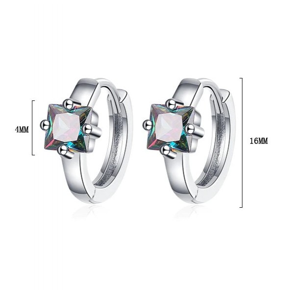 Cercei Cercuri vitrail | Azuria.ro